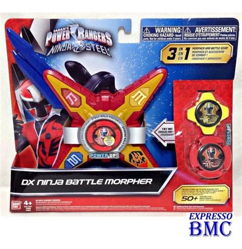 Morfador Deluxe 3em1 Power Rangers Ninja Steel Bandai 43501 R 384