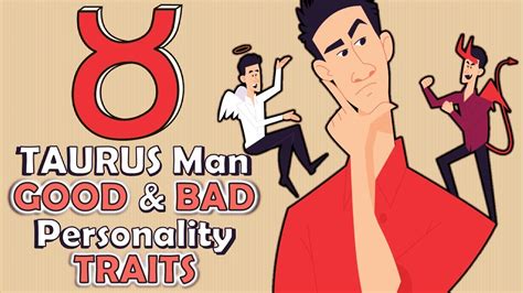 6 Good And Bad Personality Traits Of Taurus Man YouTube