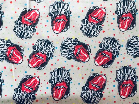 Rolling Stones Dbp Fabric