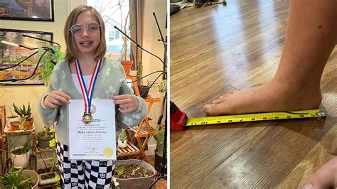 Michigan 4th Grader Called Big Footed And Teased At School Sets World Record With Her Size 10