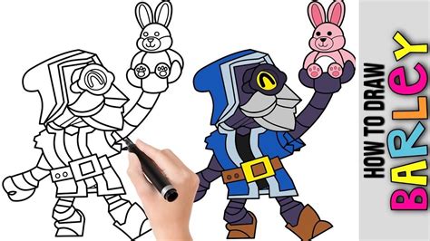 How To Draw Barley Brawl Stars
