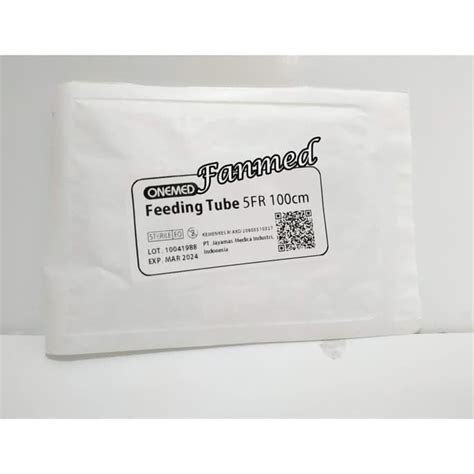 Jual NGT Feeding Tube Selang Sonde Makan Hidung Bayi 5 FR 5FR 100 Cm