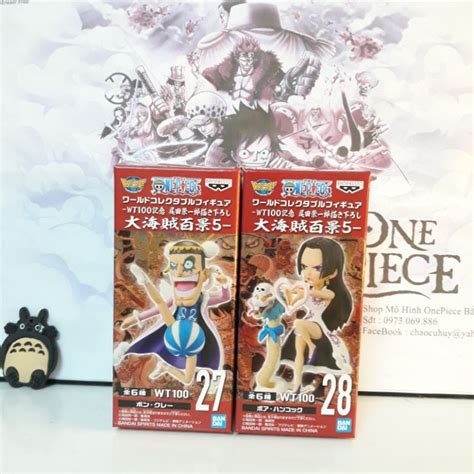 Genuine Wcf Model New Fullbox Wt100 Vol5 Boa Hancock Bon Clay Mr2 Onepiece Shopee Singapore