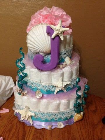 Impresiona a todos con una torta de pañales para baby shower fácil de