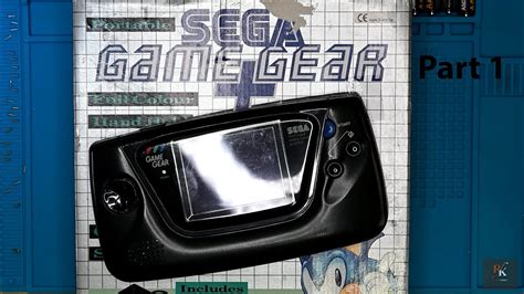 Repair Restoration Sega Game Gear Part Youtube
