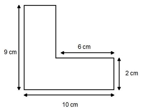 Area And Perimeter Of L Shapes