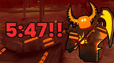 MOLTEN MODE SPEEDRUN 5 47 TOWER DEFENSE SIMULATOR YouTube