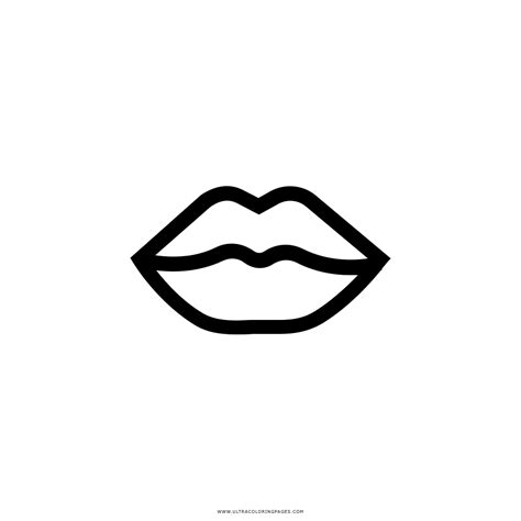 Dibujo De Labios Para Colorear Ultra Coloring Pages