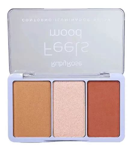 Paleta Contorno Iluminador Blush Ruby Rose Feels Mood Hb7526