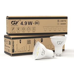 GY GU10 LED Bulb 4 9W 790lm Neutral White 4000K Energy Saving Led