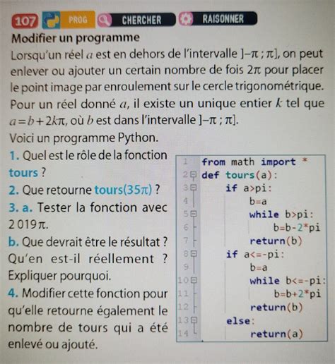 Bonjour quelqu un peut maider sur cet exercice svp je galère