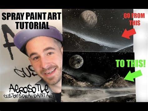 Spray Paint Art Tutorial For Beginners How To Spray Paint Like A Pro