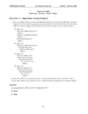 DSA Unit 7 Dsa Unit 7 Programming Write A Program That Implements