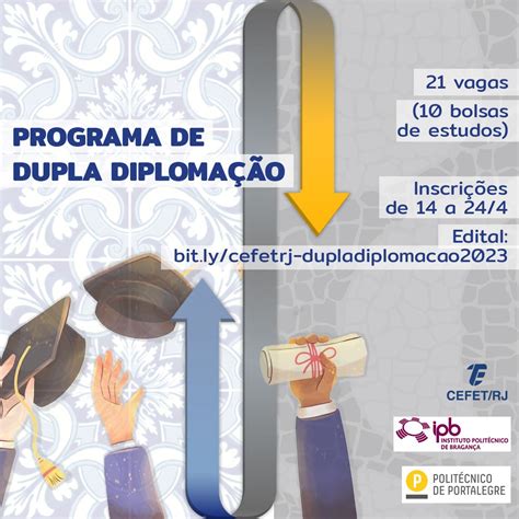 Cefet RJ abre 21 vagas para programa de dupla diplomação