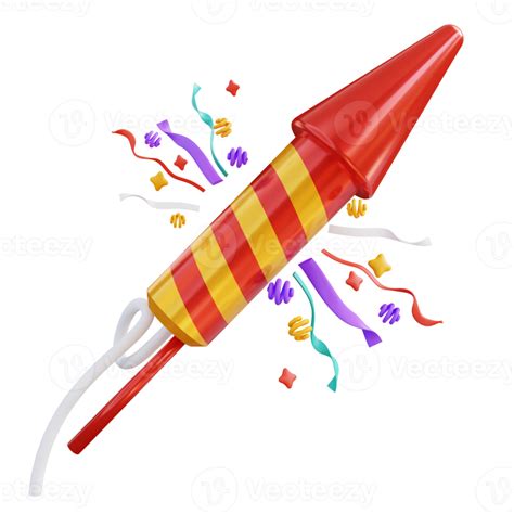 3d Illustration Fireworks Ornament 16329374 PNG