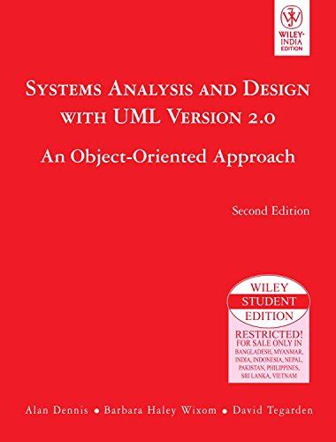 systems analysis and design an object oriented approach with uml abebooks