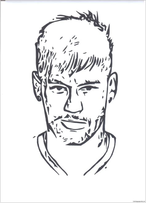 42 Coloriages Neymar ColoringPagesOnly
