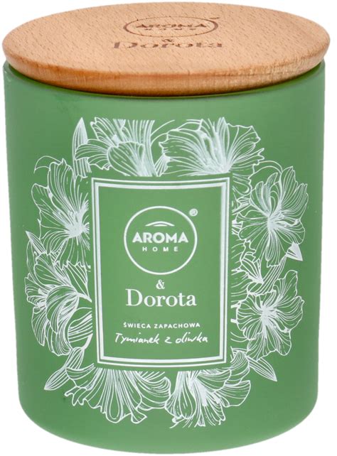 AROMA HOME DOROTA świeca zapachowa Tymianek z Oliwką 150 g