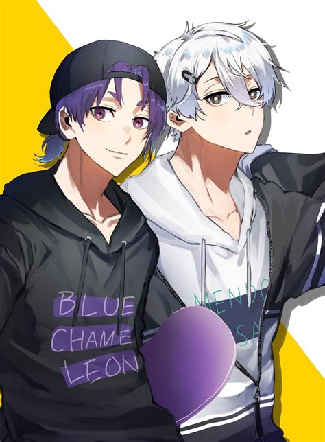 Nagi Seishirou And Mikage Reo Blue Lock Drawn By Hrprtr Danbooru