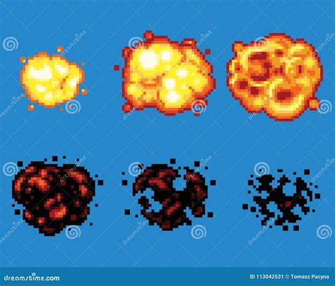 View Explosion Pixel Art Easy PNG TOLONG 4K WALL