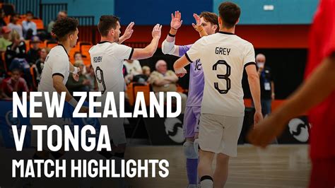 New Zealand Vs Tonga Ofc Futsal Nations Cup October Youtube