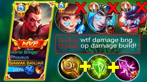 Phoveus Best Build Top Global Phoveus Phoveus Mobile Legends