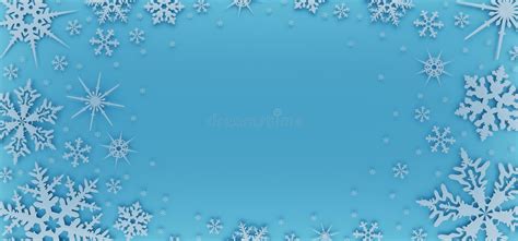 Tarjeta De Navidad Adornada Con Los Copos De Nieve Blancos Modelo Para