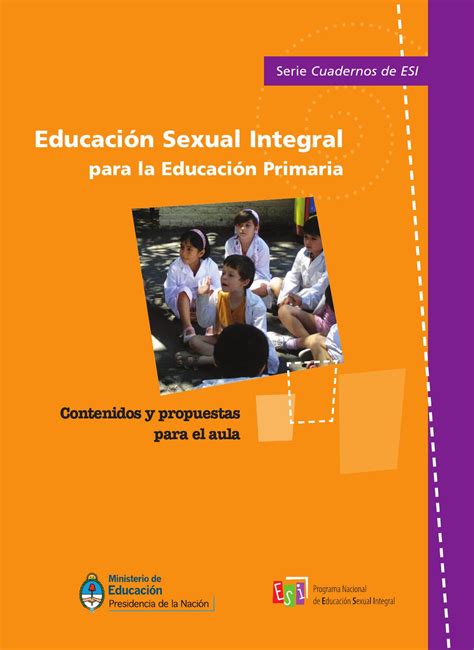 Educación Sexual Integral Para La Educación Primaria By Libros Sí Issuu