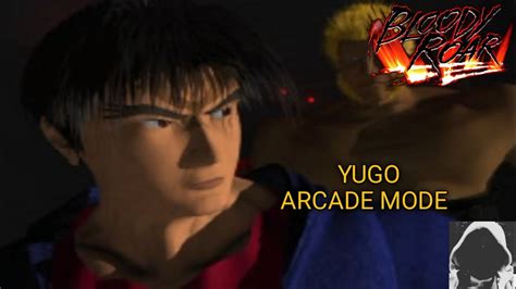 Yugo Ogami Arcade Mode Bloody Roar 1 PS1 YouTube