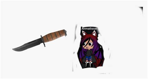 Gacha Life Knife Green Screen