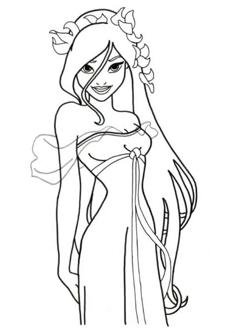Share More Than 75 Anime Princess Coloring Pages Best In Cdgdbentre