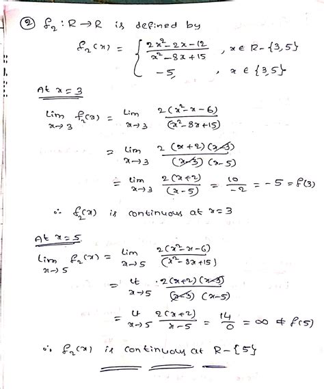 [solved] at which points x ∈ r are the following functions continuous course hero