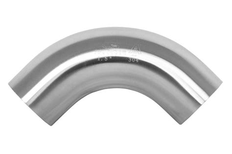 90 Degree Sanitary Stainless Steel Elbow Long Bend Weld Fitting