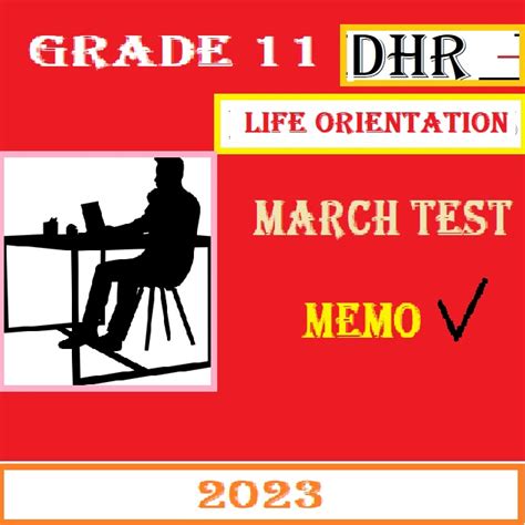 GRADE 11 LIFE ORIENTATION MARCH TEST AND MEMORANDUM 2023 Teacha