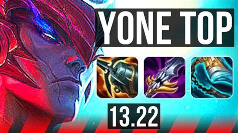 Yone Vs Akali Top Solo Kills Games Kr Master