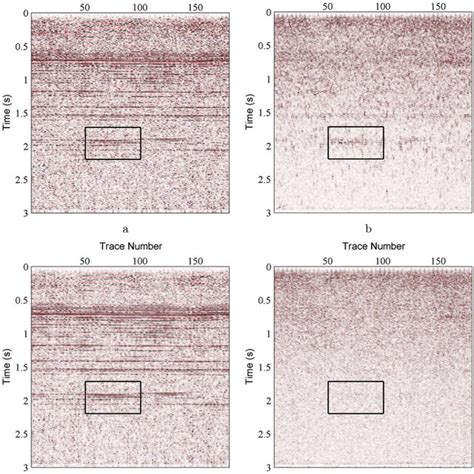 the 2d prestack seismic section with random noise interference from download scientific diagram