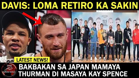 Tank Davis Pag Reretiruhin Si Lomachenko Kung Sila Daw Maglaban