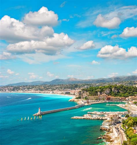 Vue Nice De Ville La Côte D Azur France Photo stock Image du