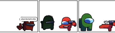 Red Impostor What The Hell Is This Blank Template Imgflip
