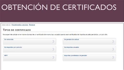 Cómo obtener un Certificado de prestaciones del SEPE vía internet