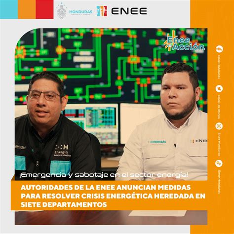 Empresa Nacional De Energ A El Ctrica Enee On Twitter