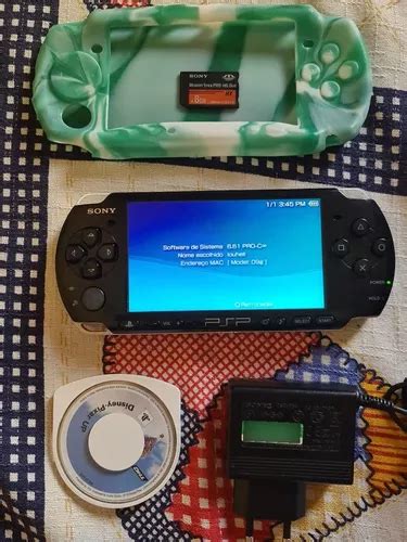 Psp Slim Sony Desbloqueado Sistema Jogos Emuado Ps Mercadolivre