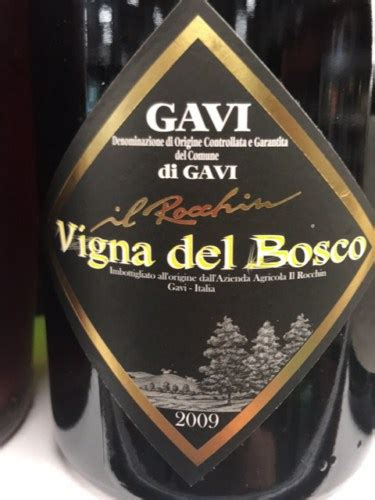 Il Rocchin Vigna Del Bosco Gavi Di Gavi Vivino US