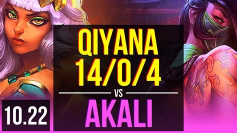 Qiyana Vs Akali Mid Legendary Rank Qiyana Rank Euw
