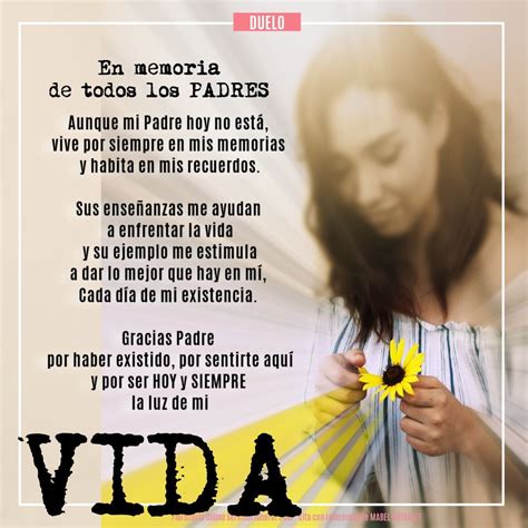 Palabras para mi padre fallecido Féliz Día del Padre