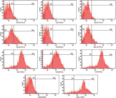 Representative Flow Cytometry Histograms Of Surface Antigens Response
