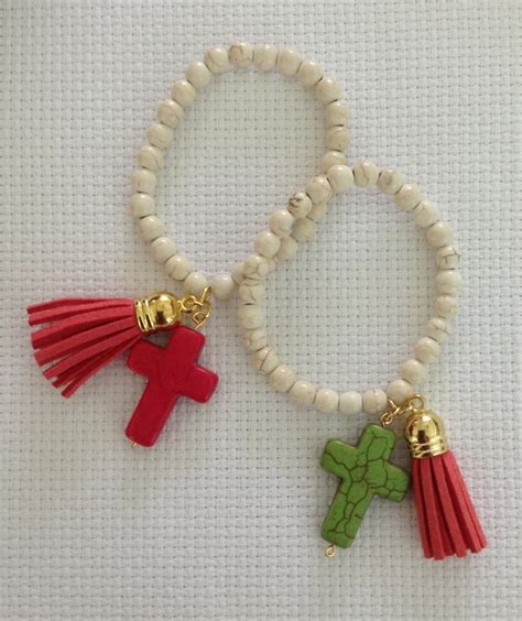 Cruces Pulsera de bricolaje Bisuteria pulseras Joyería religiosa