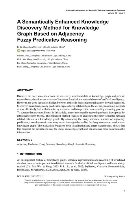 pdf a semantically enhanced knowledge discovery method for knowledge graph based on adjacency