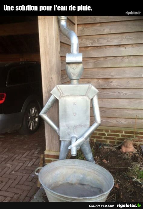 Une Solution Pour L Eau De Pluie Blagues Et Les Meilleures Images