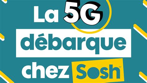 Sosh lance son offre 5G deux ans après ses concurrents et cafouille au